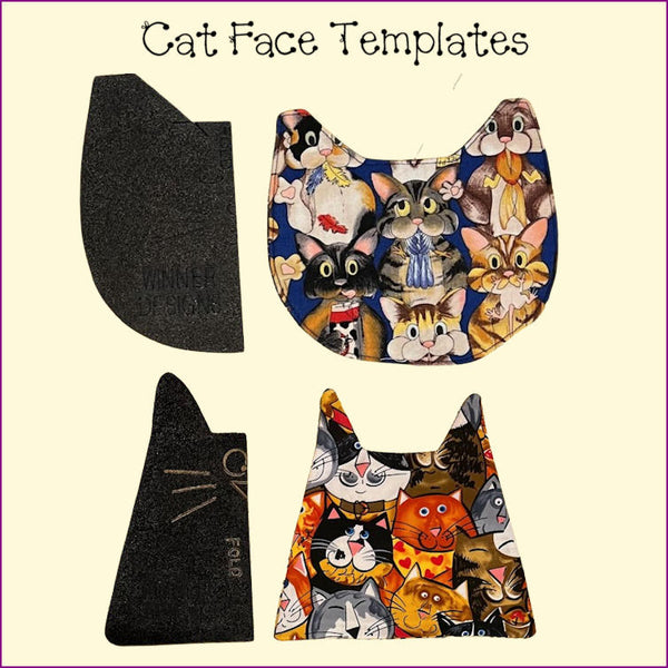 Cat Face Templates – Winner Designs