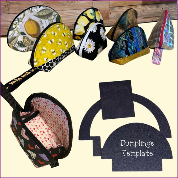 Dumpling Templates, (7 sizes!) Fussy Cuts, Gussets/Inserts, Bundles ...