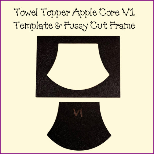 Towel Topper - Apple Core Templates V1 – Winner Designs