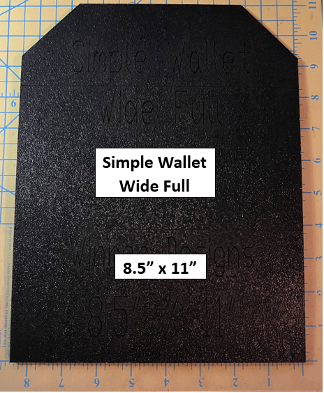 Simple Wallet Templates – Winner Designs